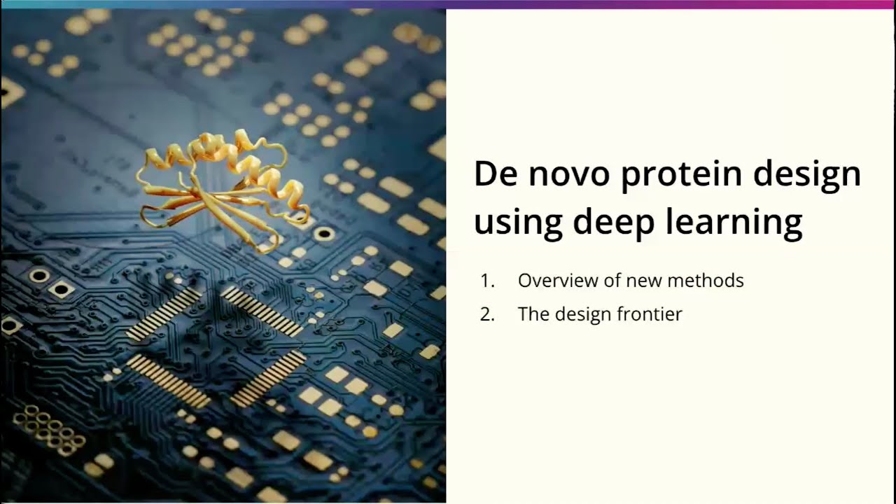 Dr. David Baker - Protein design using deep learning - YouTube
