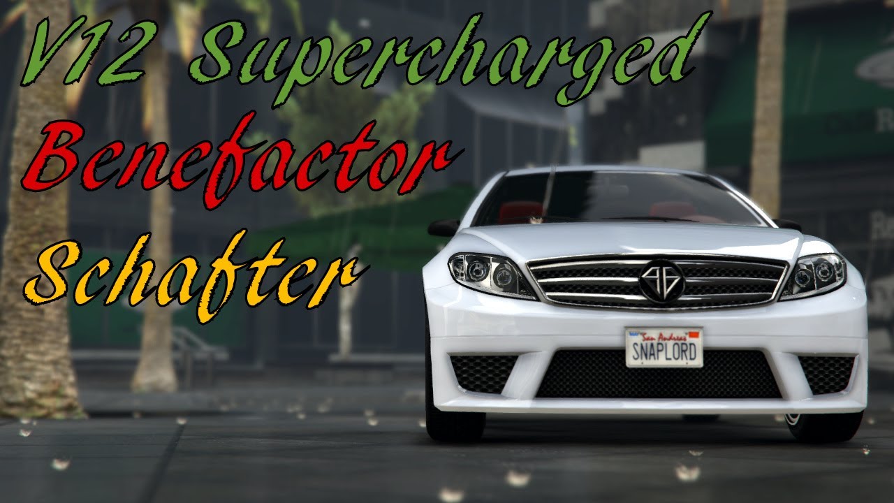 Benefactor Schafter V12 - GTA 5 Online - HD - YouTube
