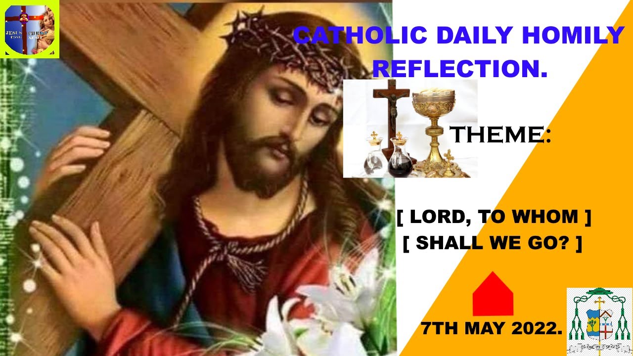 Catholic daily homily reflection for today [ Lord, to Whom Shall we Go ...