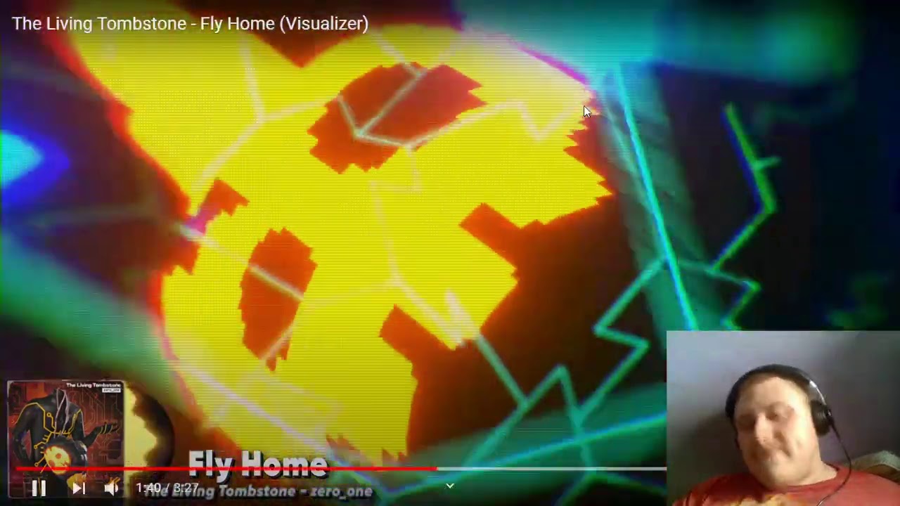 Reaction to The Living Tombstone - Fly Home (Visualizer) - YouTube