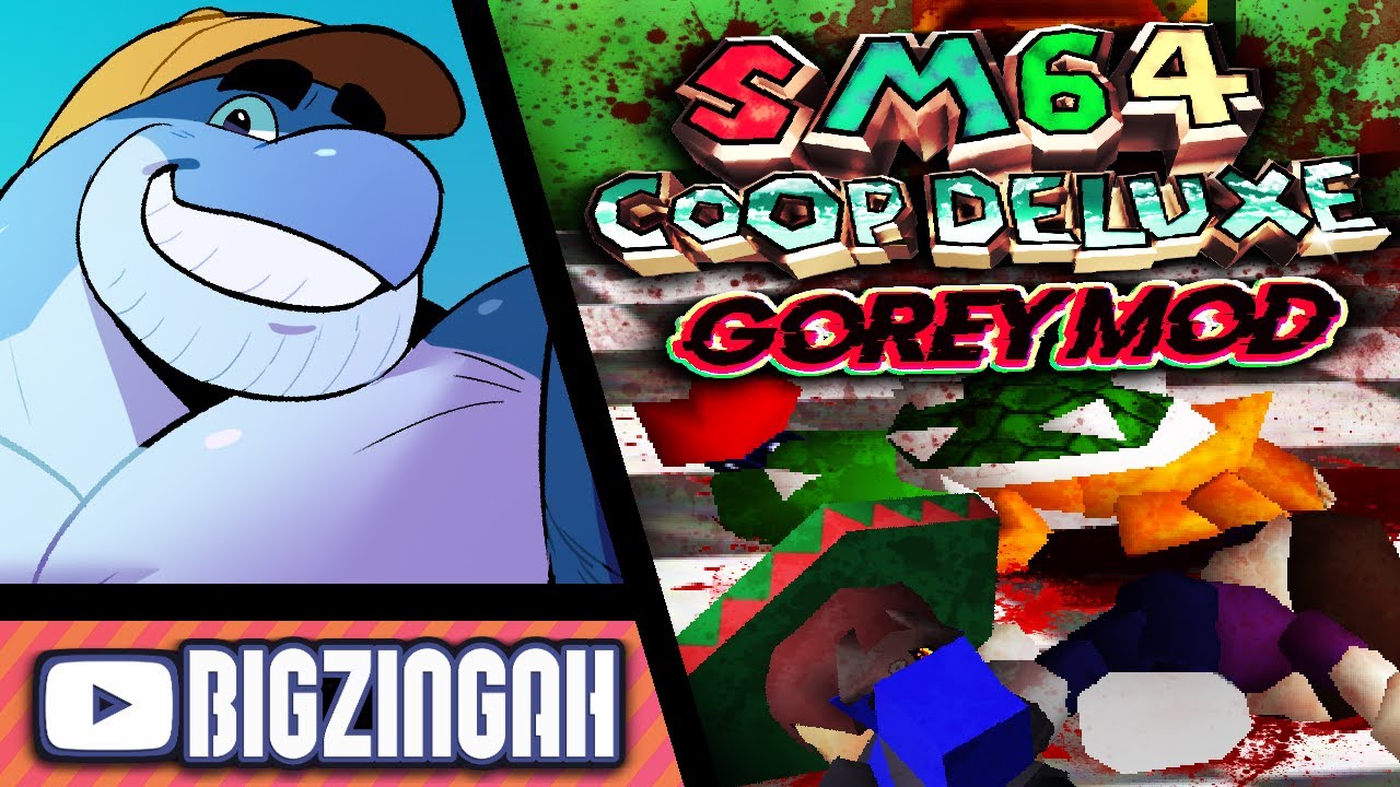[🐋BigZingah] THIS SM64 MOD IS SUPER GOREY (it's kinda insane) | SM64 Co ...