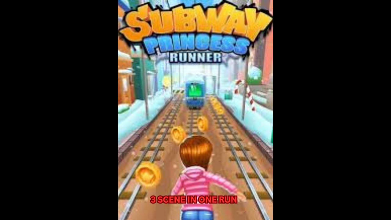 3 scenes in one video | Subway Princess Runner gameplay | #gamer - YouTube