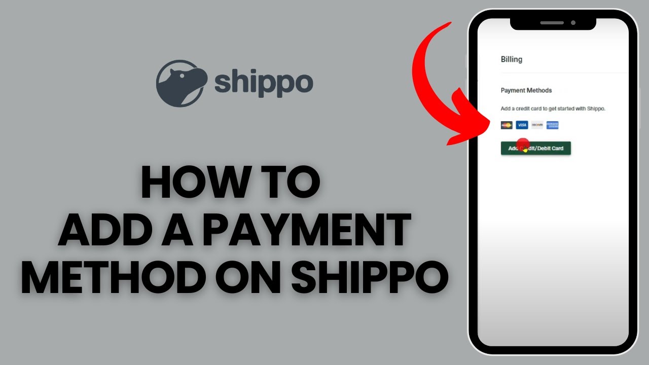 How to Add a Payment Method on Shippo? 2024 - YouTube