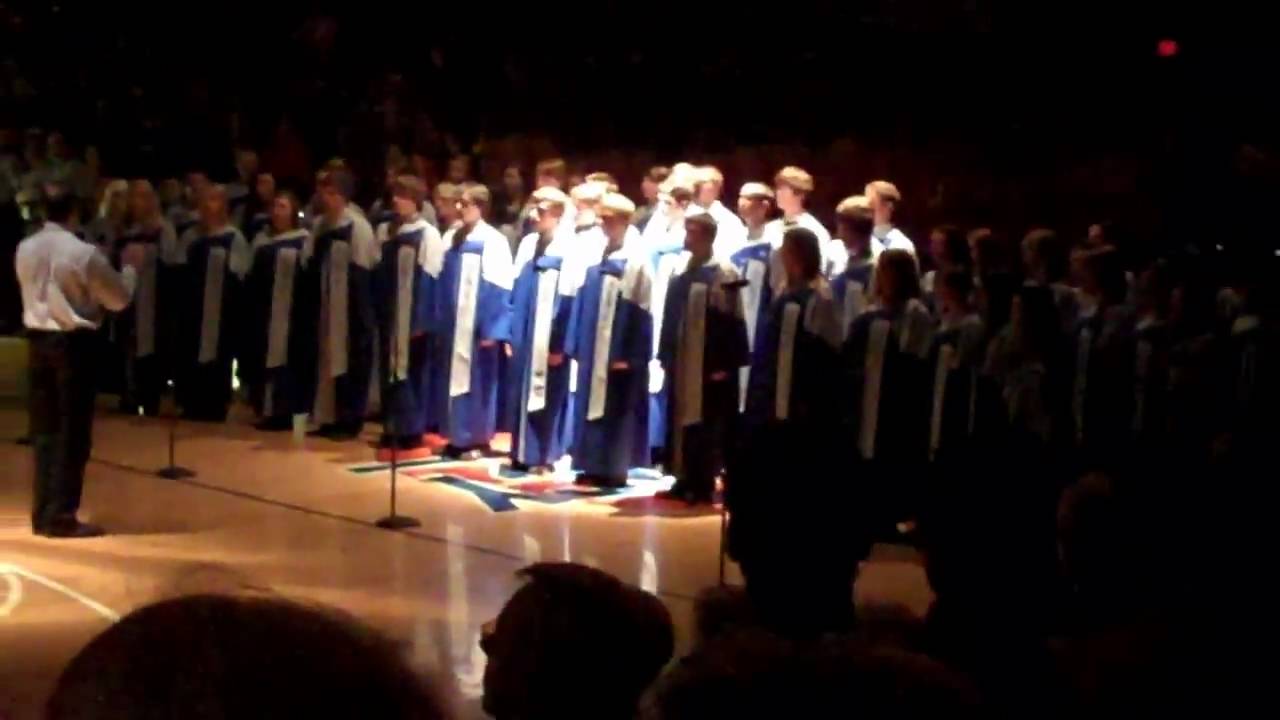 QHS Concert Choir National Anthem - YouTube