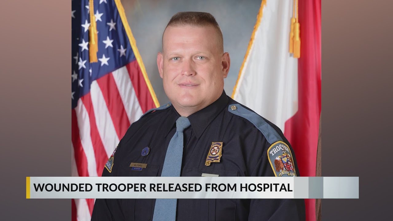 Alabama State Trooper shot in line of duty released from hospital ...