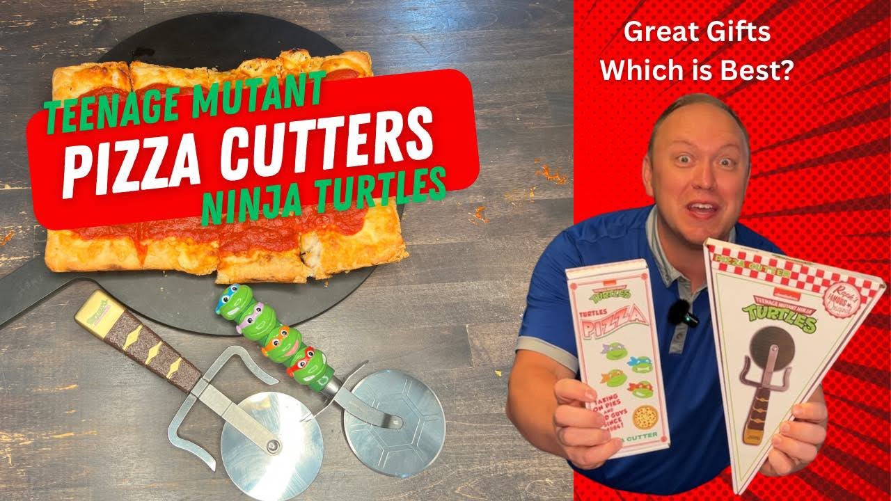 TMNT Pizza Cutter Battle! Which Teenage Mutant Ninja Turtle Wheel ...