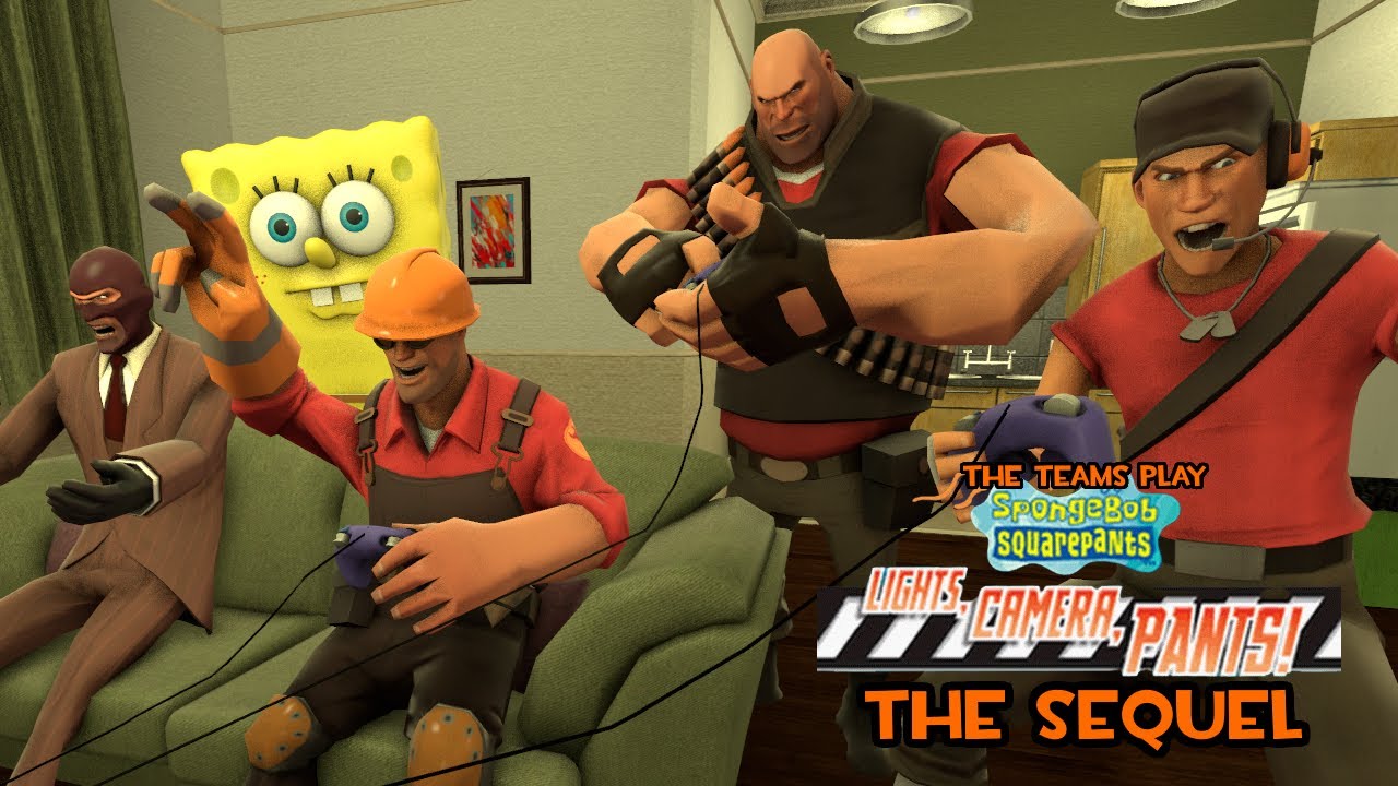 [15.ai TF2] The Team plays Spongebob Lights Camera Pants: THE SEQUEL ...