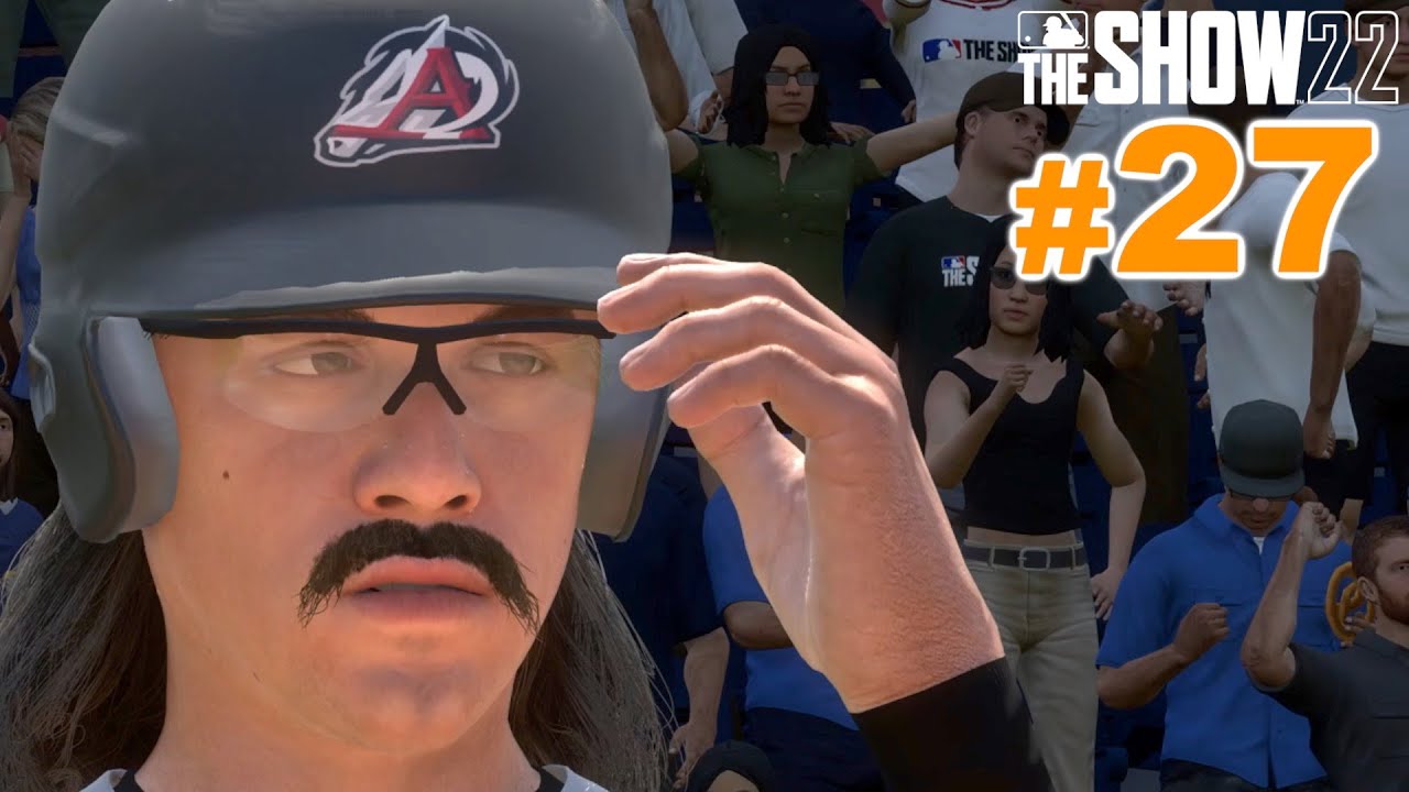 STARING CONTEST WITH HIS HAND! | MLB The Show 22 | Road to the Show #27 ...
