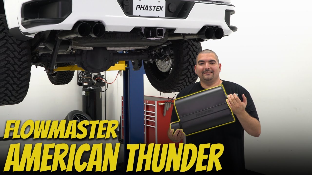 2019-2020 Silverado Flowmaster American Thunder Cat-Back Exhaust ...