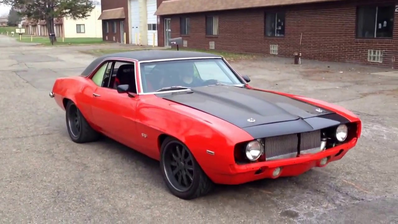 Ls7 swap camaro procharger quick first drive - YouTube