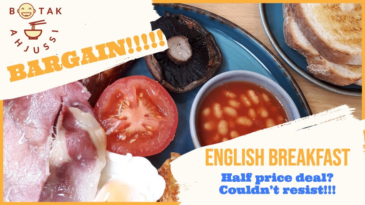 HALF PRICE FULL ENGLISH BREAKFAST at Morrisons! Would we pay full price ...