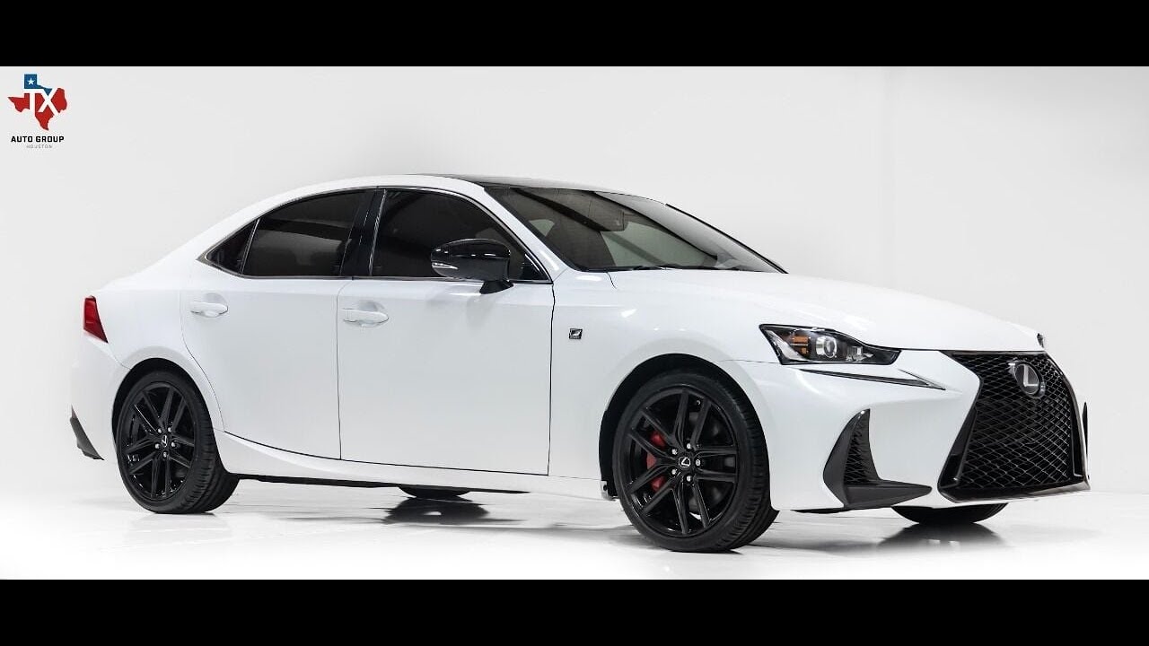 2017 Lexus IS IS 200t F Sport Sedan - 241 Horsepower 2.0L I4 Turbo ...