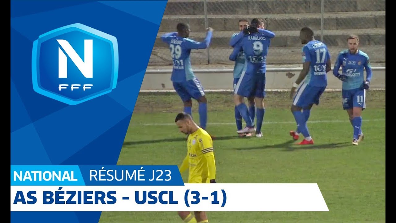 J23 : AS Béziers - US Créteil Lusitanos (3-1), le résumé I FFF 2018 ...