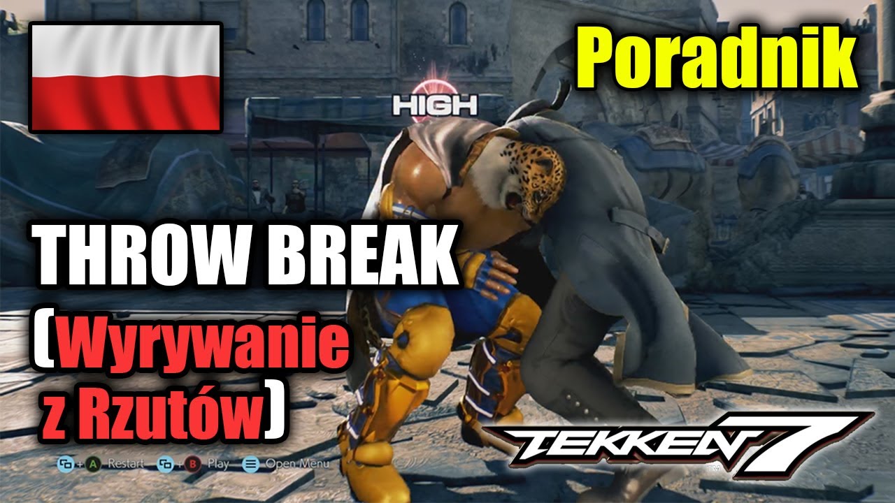 TEKKEN 7 - Wyrywanie z RZUTÓW Throw Break / Poradnik - YouTube