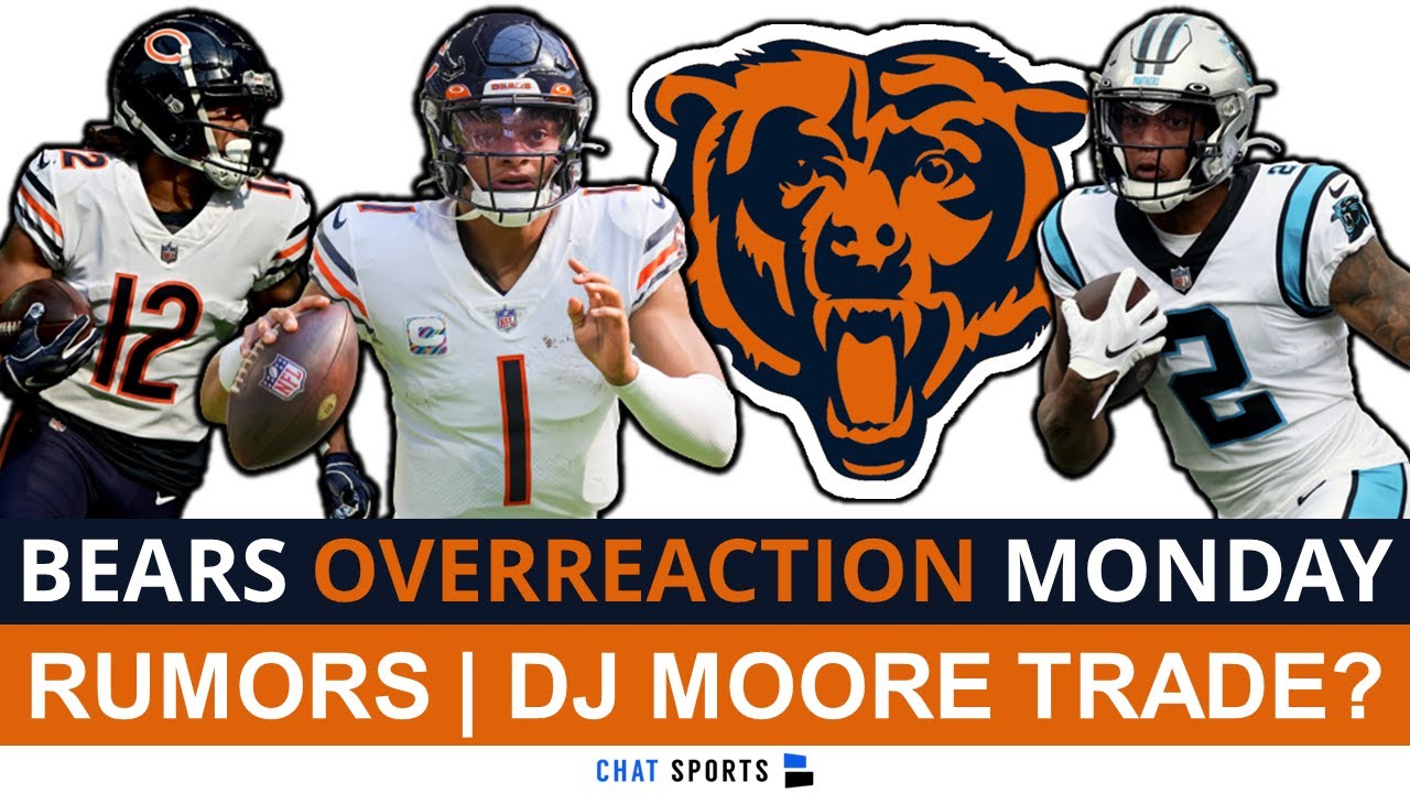 TRADE For DJ Moore? Bears Rumors & Overreactions On Justin Fields, Sam ...