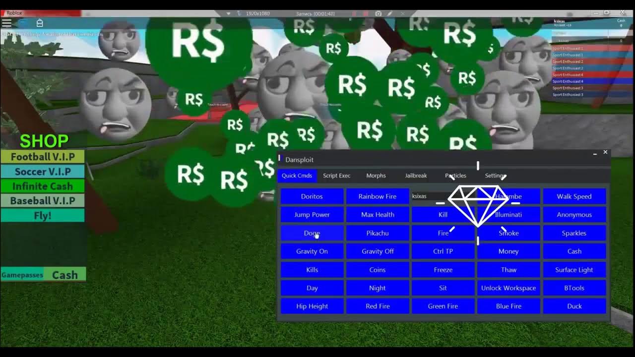 Dansploit ROBLOX CHEAT - JJSploit roblox exploit (Lua executor, Admin Commands, btools etc ...