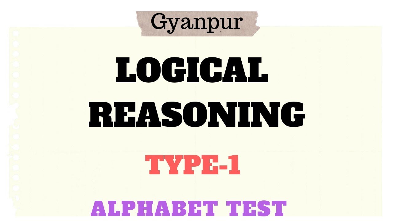 Problems on Alphabet Tests(Type-1)| Logical Reasoning Problems ...