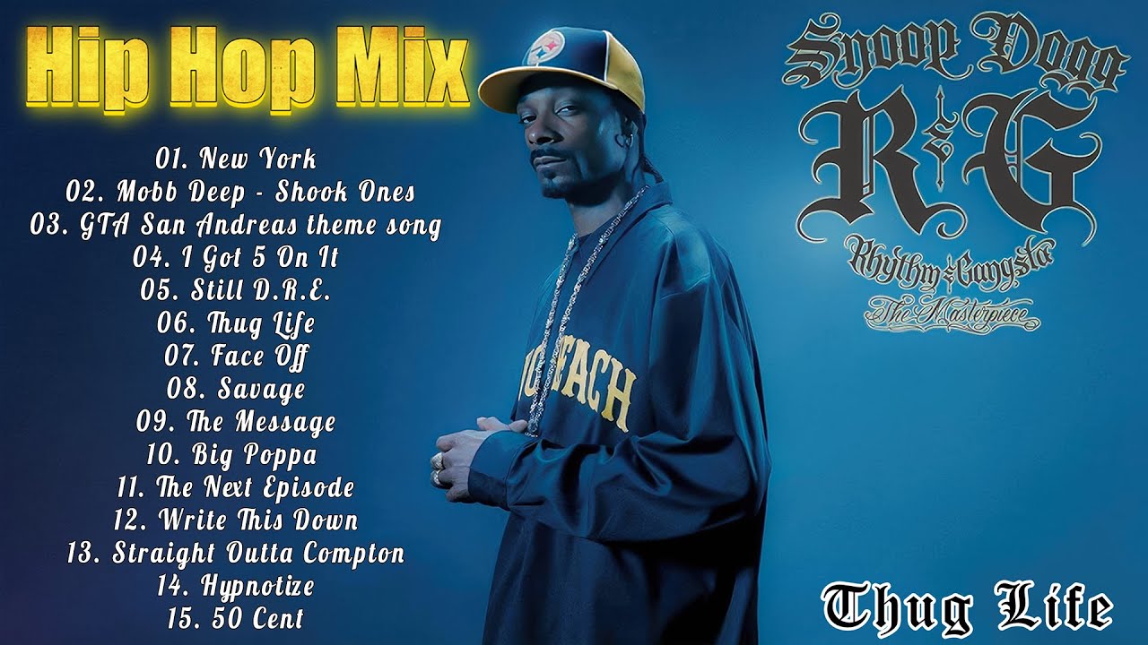 HIP HOP MIX with Snoop Dogg, 2Pac, Biggie, and More - A Fusion of ...