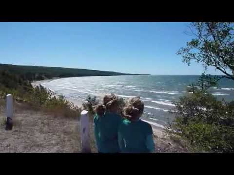 Great Sand Bay, Brockway Mountain Overlook and Copper Harbor (Keweenaw ...