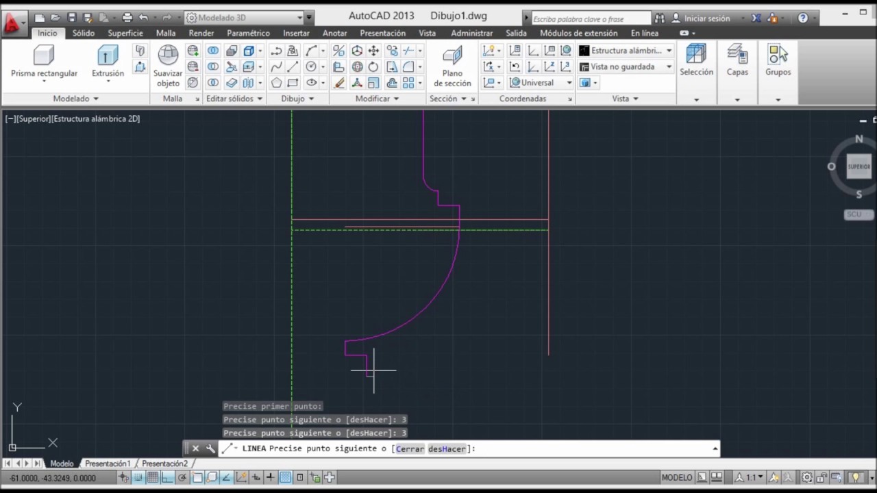 JARRON (AUTOCAD) - YouTube