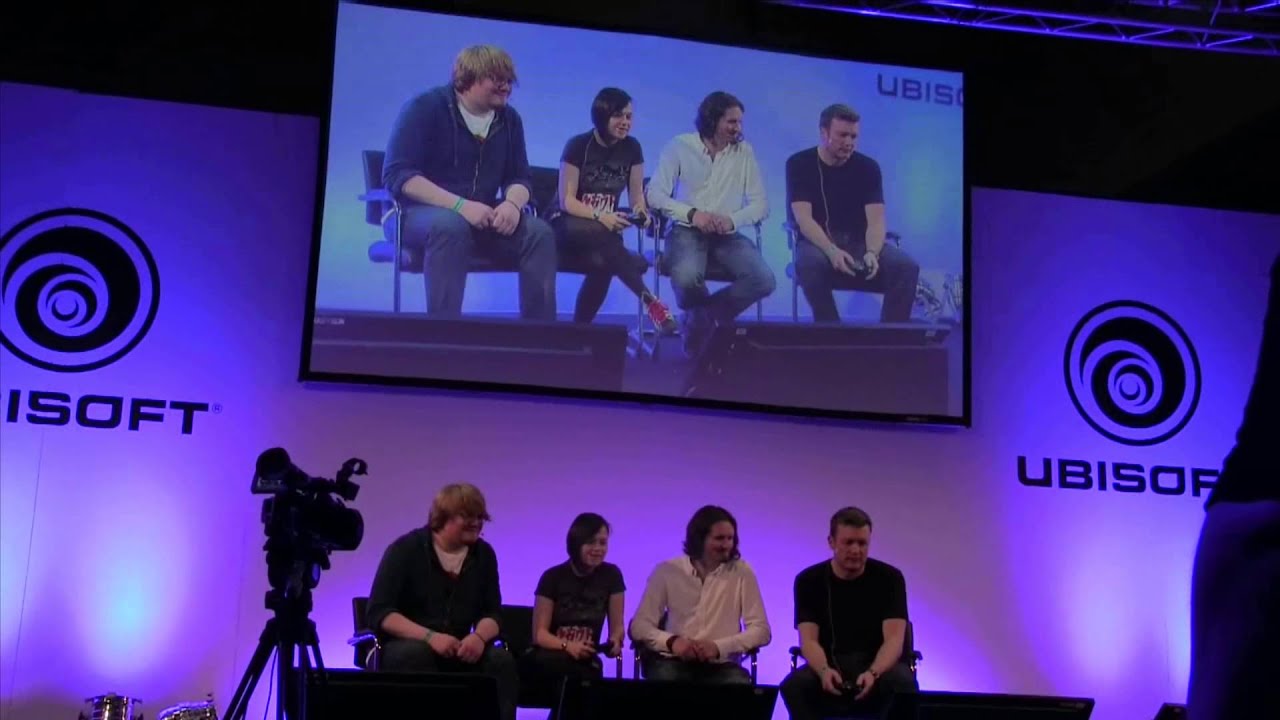 EGX London 2014 - Yogscast Kim and Duncan The Crew Stage Show - YouTube