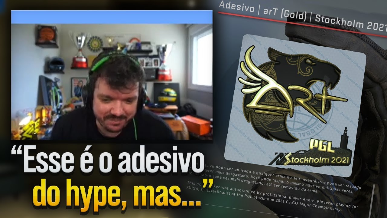 Qual é o MELHOR STICKER do Major 2021? - YouTube