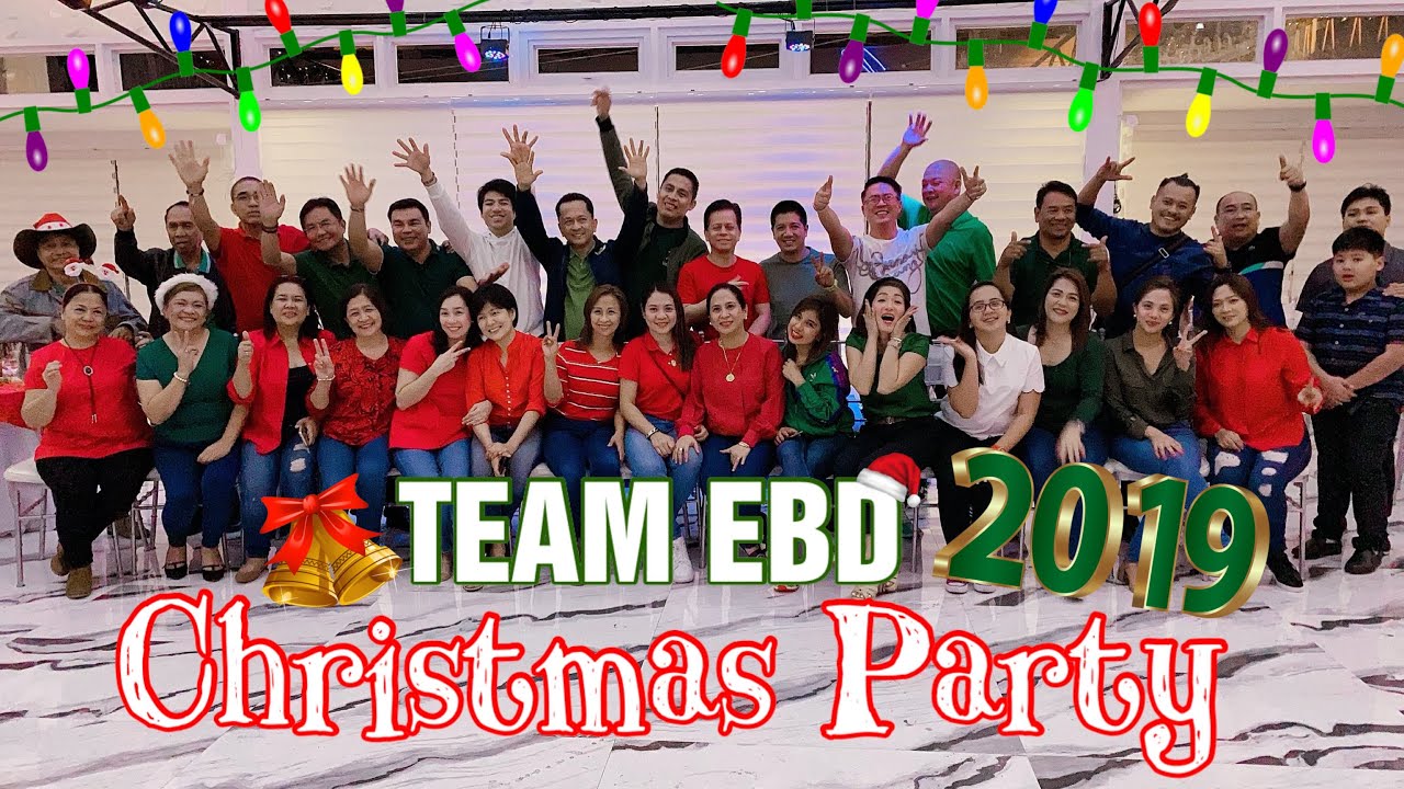 Team EBD Christmas Party 2019 - YouTube
