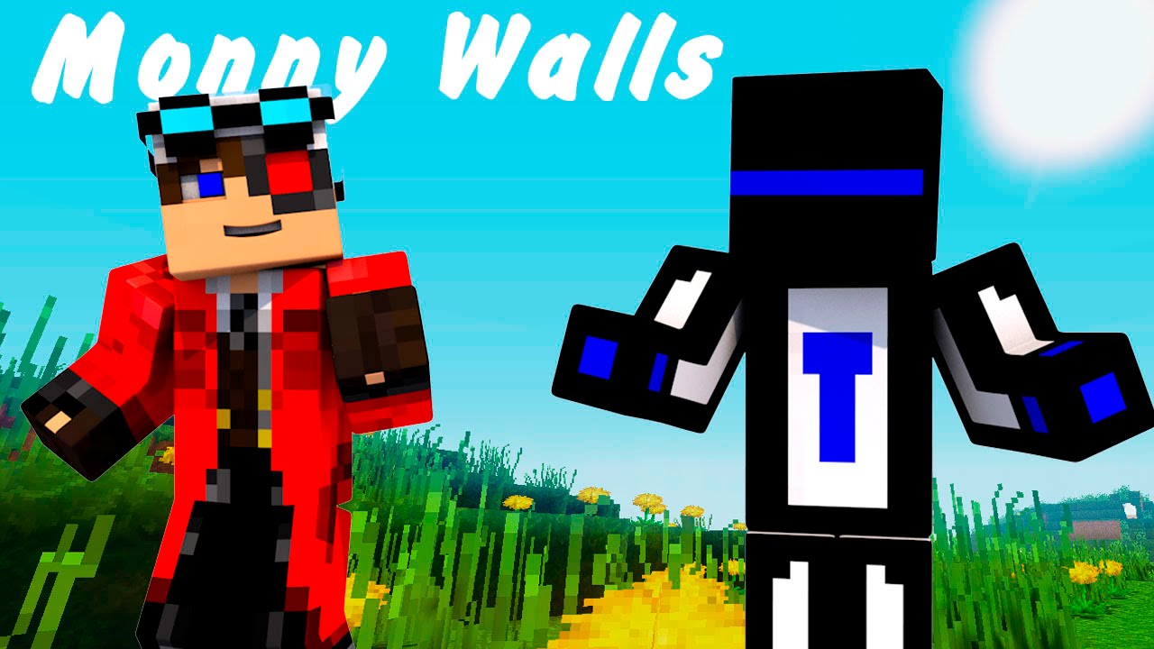 Minecraft Money Walls : Демастер учит играть #1 - YouTube