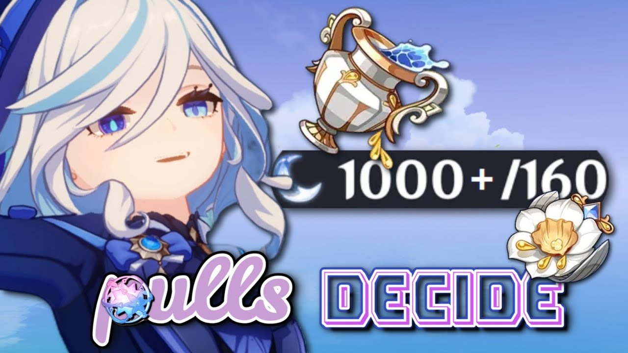 all the resin for furina! | pulls decide - YouTube