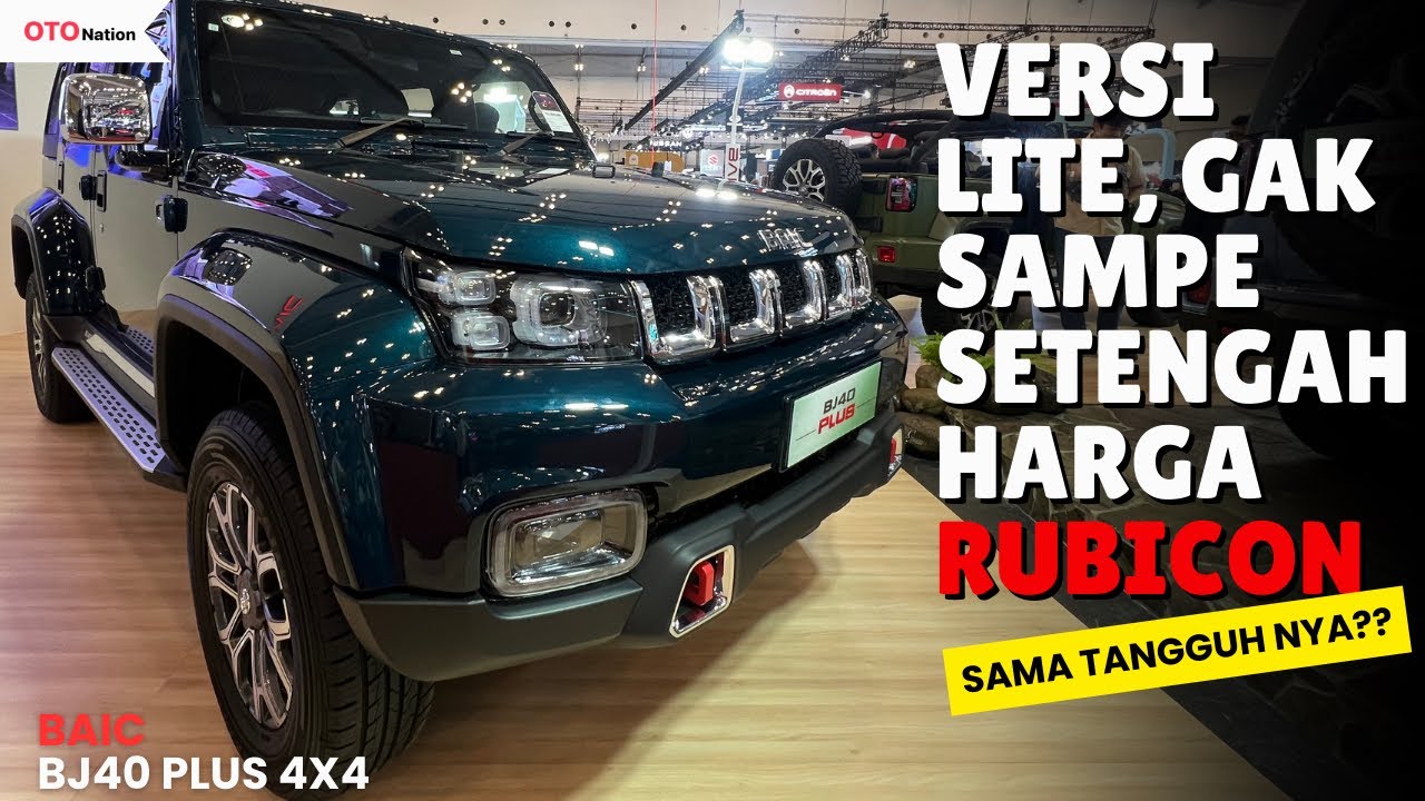 BAIC BJ40 Plus 4X4 2025 || Harga Sepertiga, Fitur Mirip Jeep Rubicon‼️Setagguh Jeep ?? - YouTube