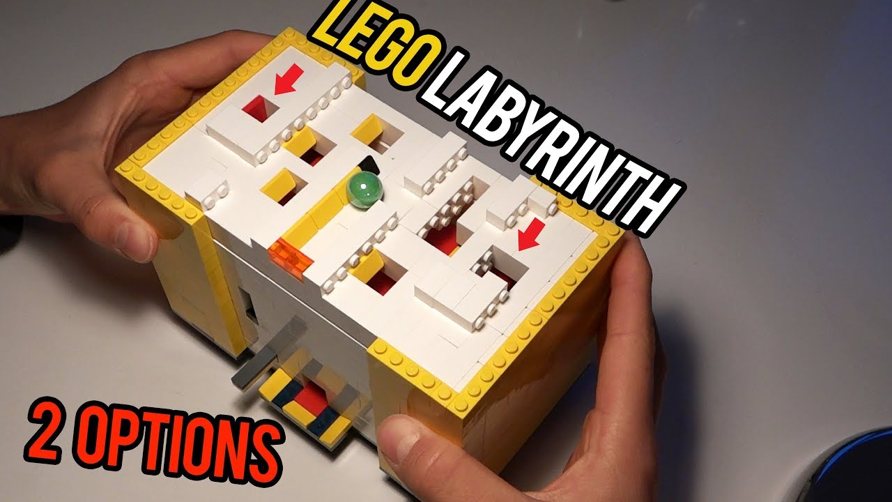 LEGO Labyrinth Machine V4 '2 Options' - YouTube
