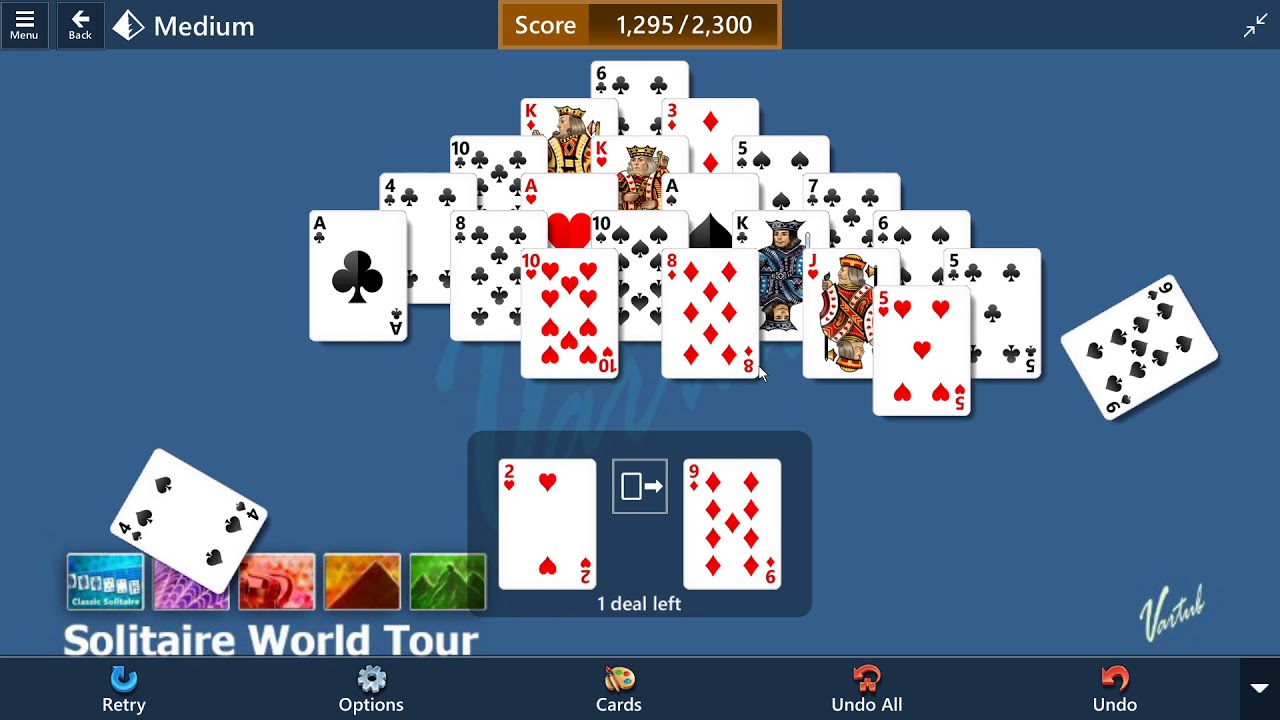 Solitaire World Tour Game #18 | February 17, 2021 Event - YouTube