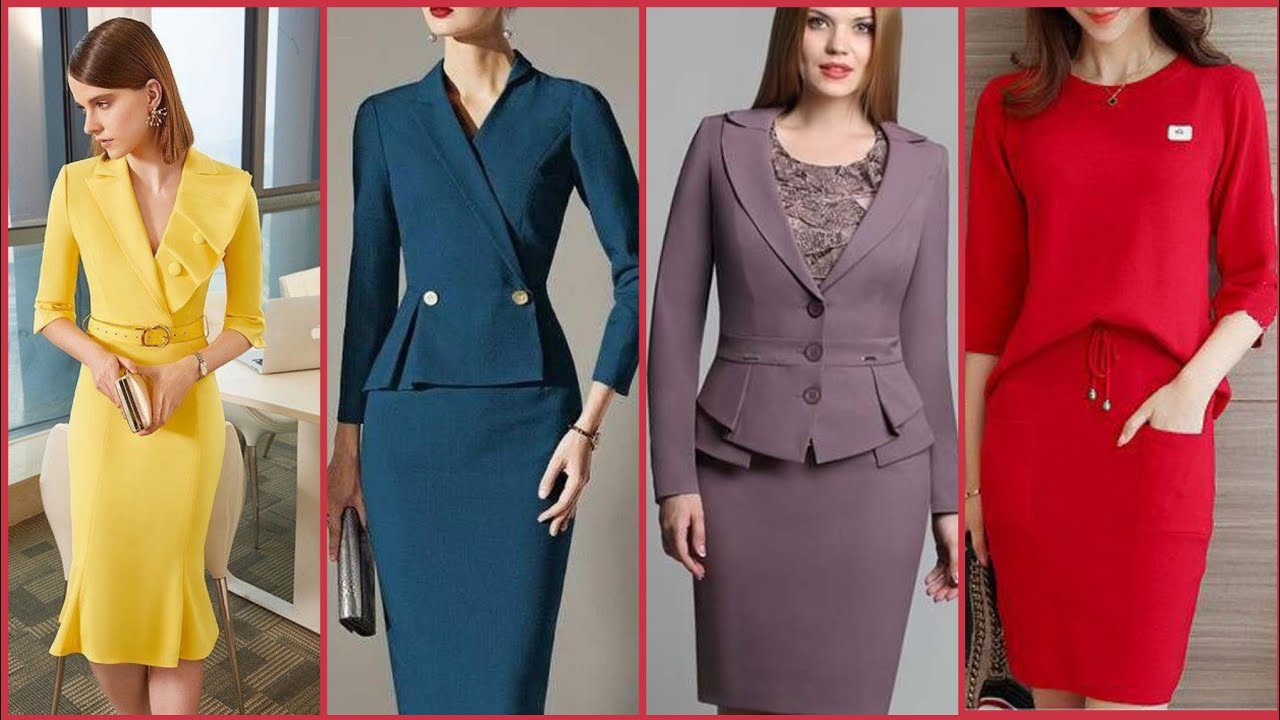 Best Gorgeous Body-Cone Dress Designing With Jackets & Coats - YouTube