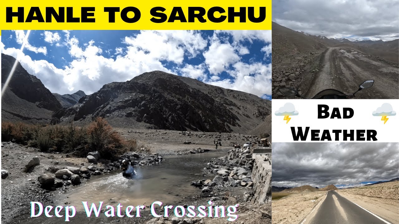 Hanle To Sarchu | More plains 😍 | Leh Manali Highway | Ladakh Ride 2022 ...