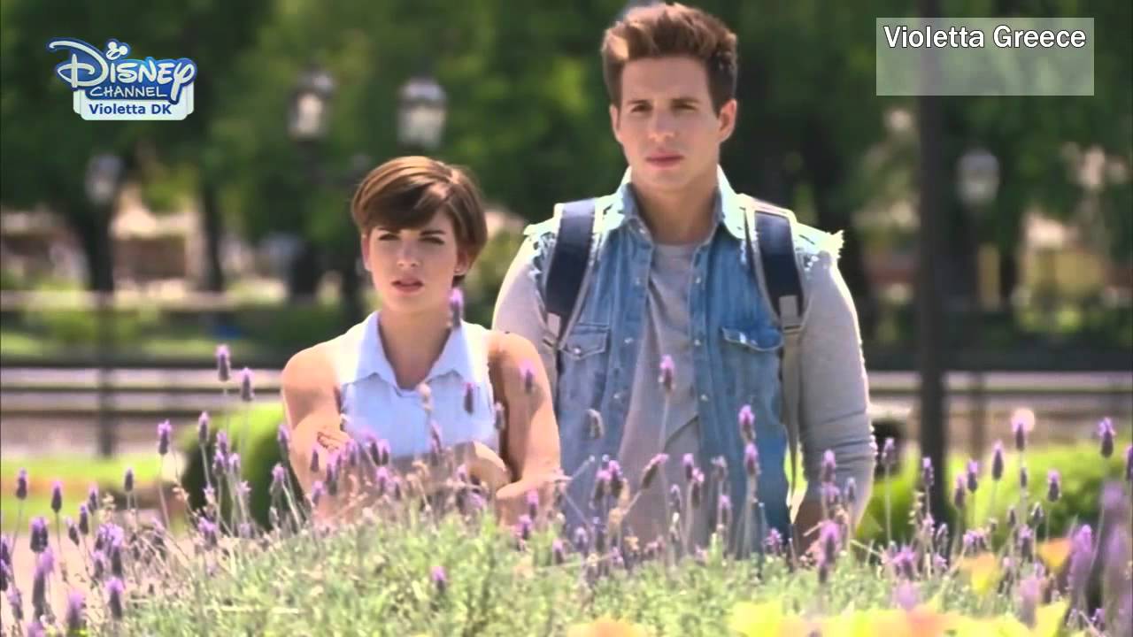 Violetta 3-Ο Λεον και η Βιολεττα σχεδον φιλιουνται! - YouTube