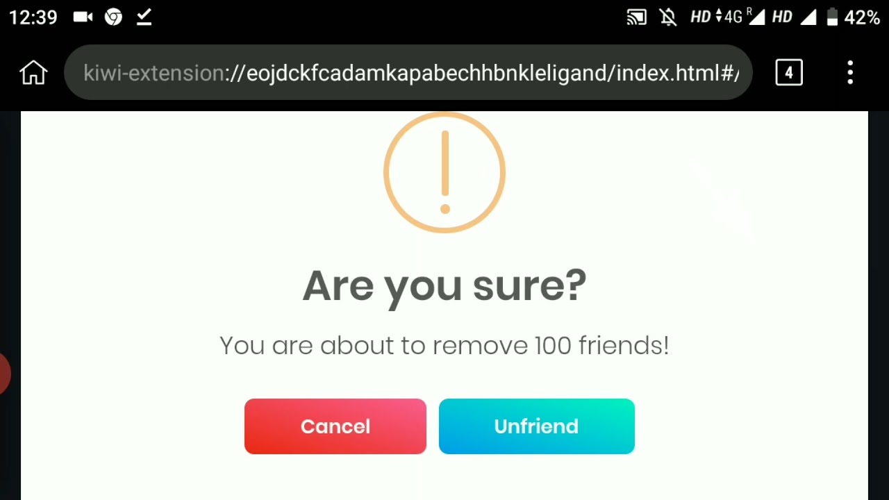 How To Unfriend All Facebook Friends in one Click - Delete all facebook ...