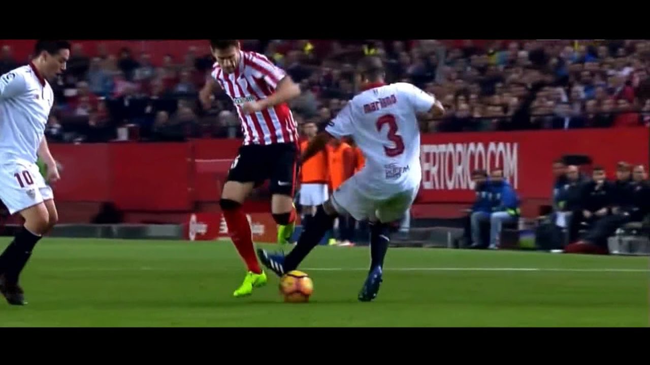 Enric Saborit skill vs Sevilla - YouTube