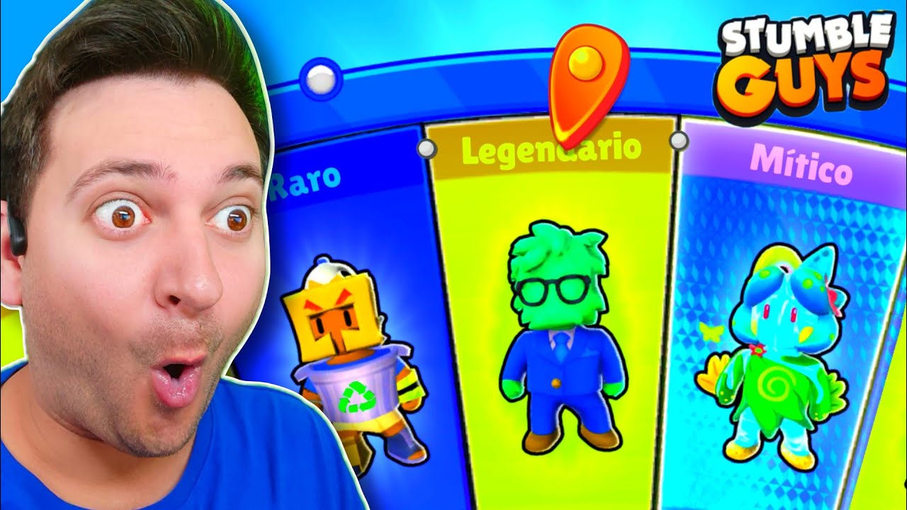 💥 SALIÓ LA RULETA + Fácil en STUMBLE GUYS!! 💥 SKINS GRATIS PARA TODO EL ...