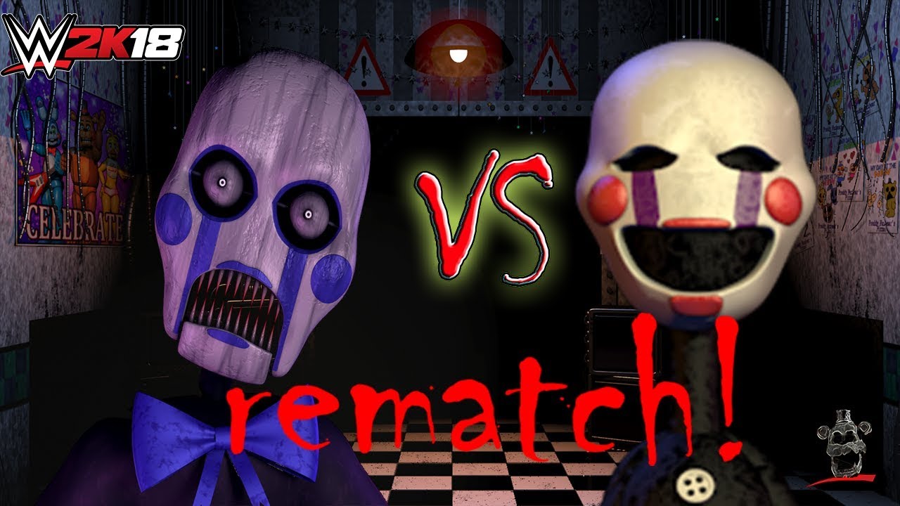 FNAF vs FNAC! MARIONETTE vs MONSTER VINNIE ON MONDAY NIGHT MAYHEM ...