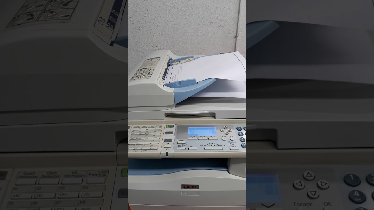 Ricoh MP 171 soluções copy - YouTube
