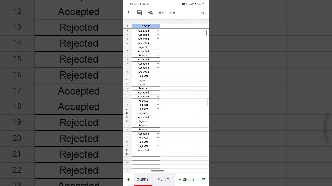 ازاي تعمل قائمة منسدلة في جوجل شيت Drop-down menu google Sheets - YouTube