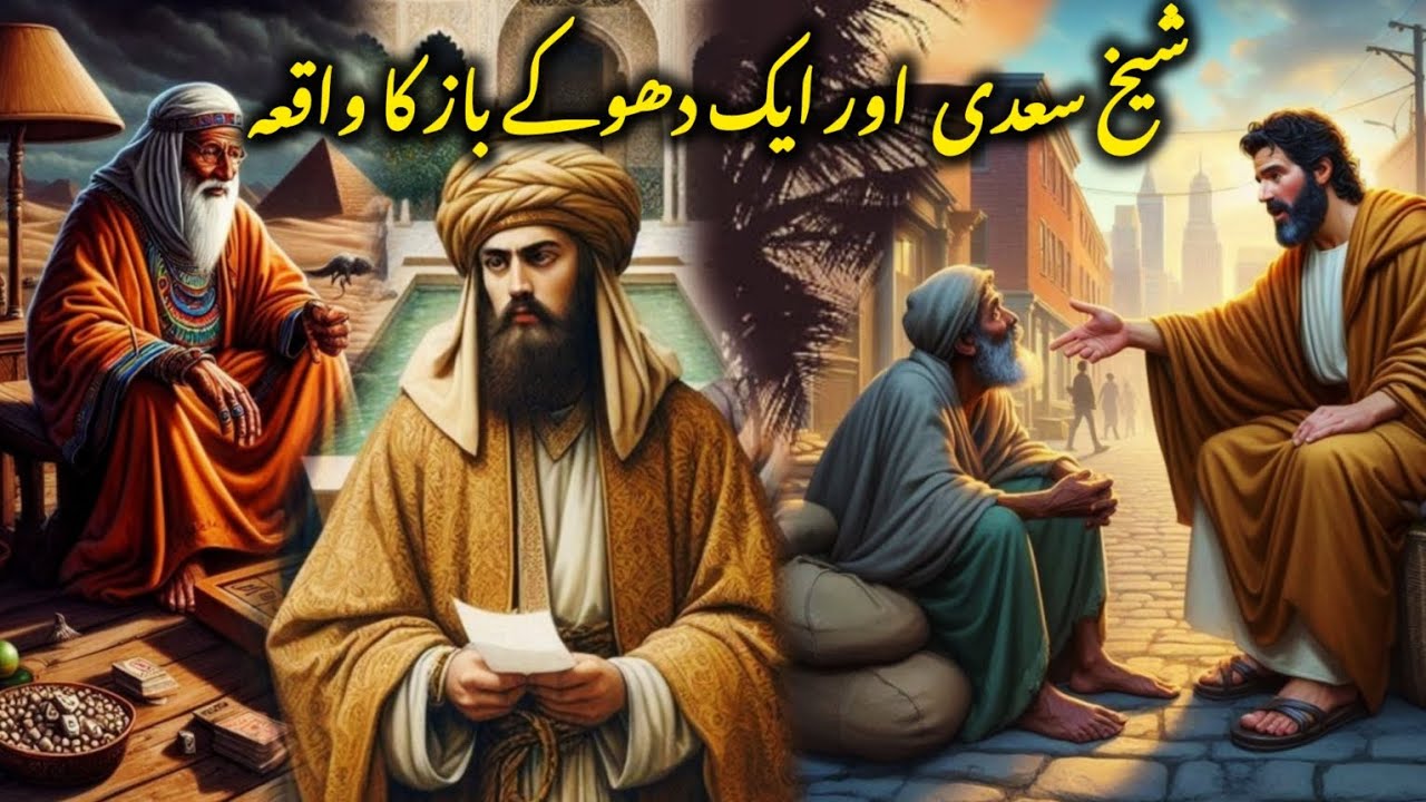sheikh sadi or ak dhoka baz ka waqia || islamic stories ||#islam# ...