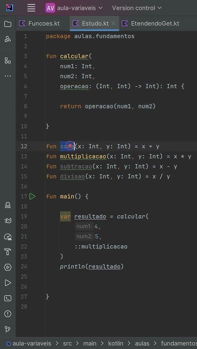 Kotlin em 60s - Função de Alta Ordem #shorts - YouTube