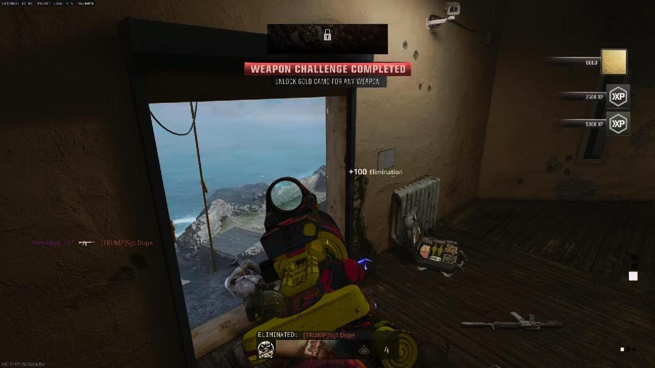 First Gold Camo On BO6 - YouTube