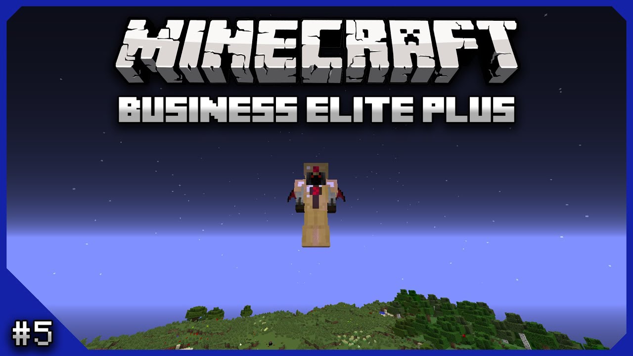 Minecraft - Business Elite Plus - Episode 5 - Flux-Infused Armour - YouTube