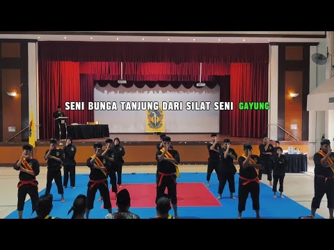 Seni bunga Tanjung Dari Silat Seni Gayong (SGNB) - YouTube