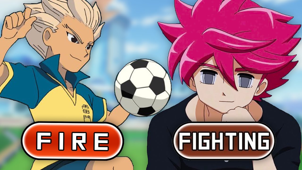 Giving Inazuma Eleven Players Pokemon Types - YouTube