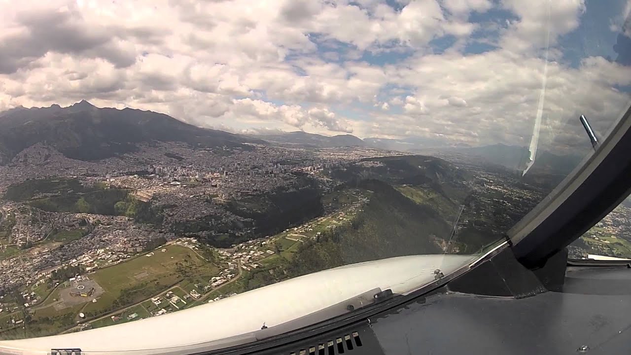 Quito ILS pista 35 ( SEQU ) Mariscal Sucre - YouTube