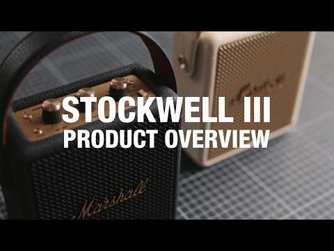 Stockwell III Product Overview | Tech, Specs & Features | Portable Speakers | Marshall