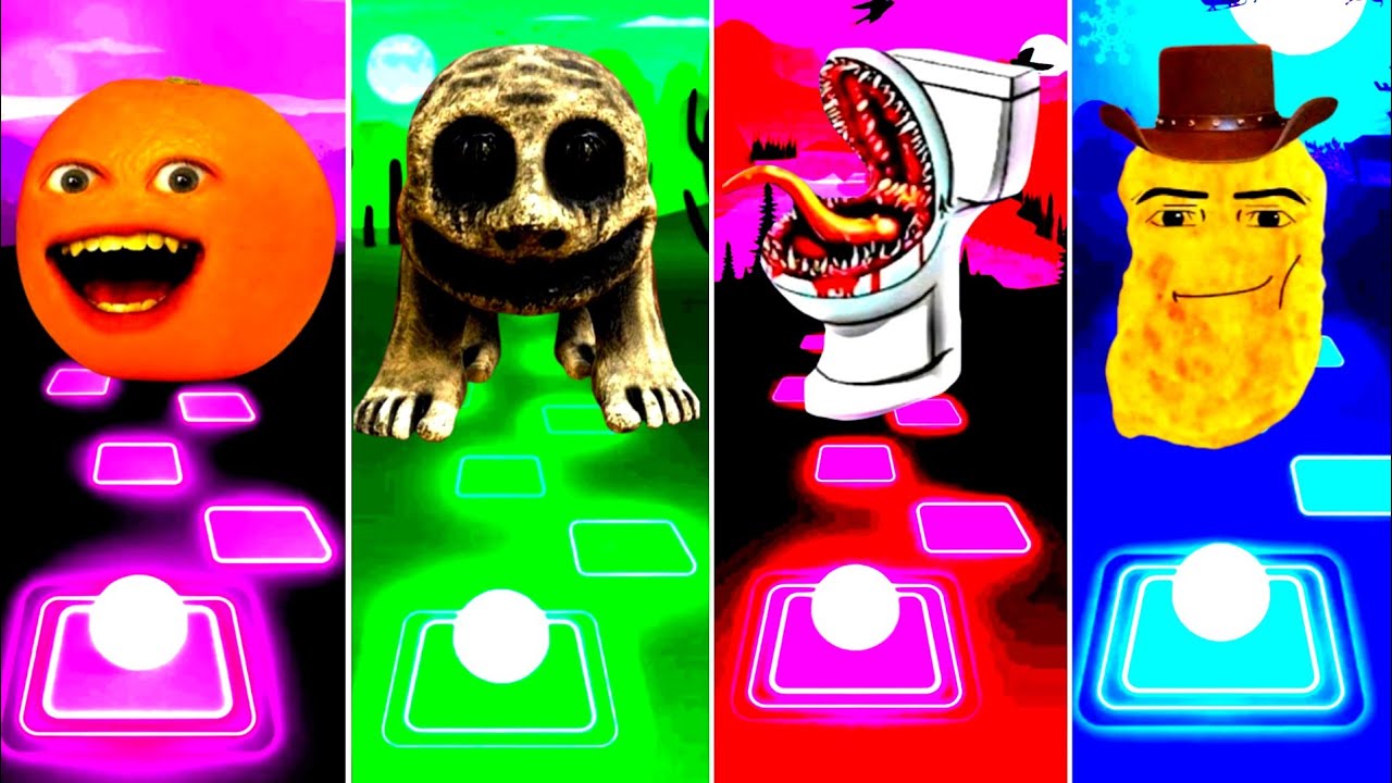 Annoying Orange 🆚 Zoonomaly 🆚 Toilet monster 🆚 Gegagedigedagedago 🎶 who ...